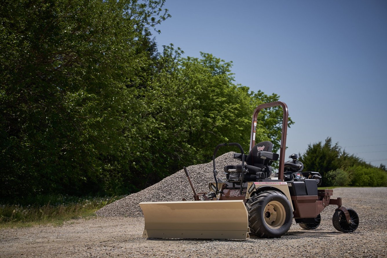 Do more with less with lawn mower attachments | Grasshopper Mowers