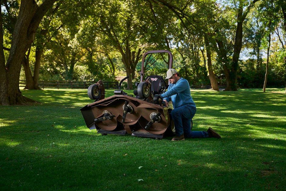 The FrontMount mower advantage